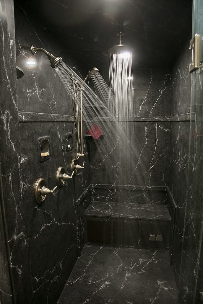 Custom Cubbies and Niches for your Shower - Sand and Swirl, Inc.